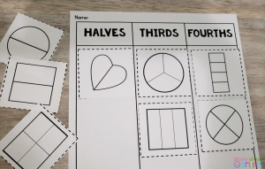 Hands-On Fraction Activities - Second Grade Smiles