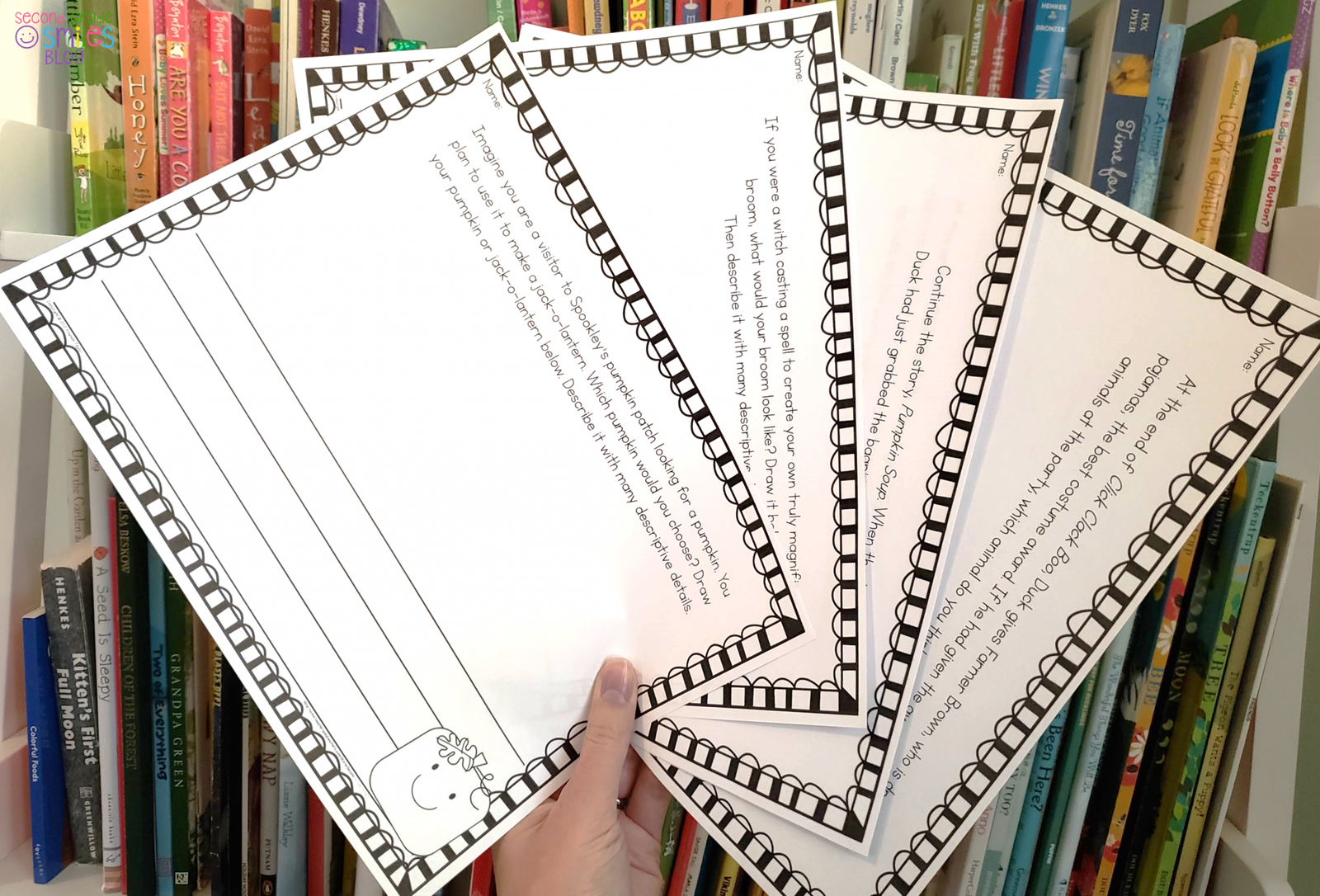 October Read Alouds and Writing Prompts - Second Grade Smiles